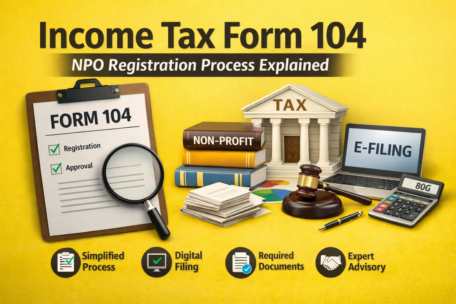 Income Tax Form 104: A Complete Guide to the New NPO Registration ...